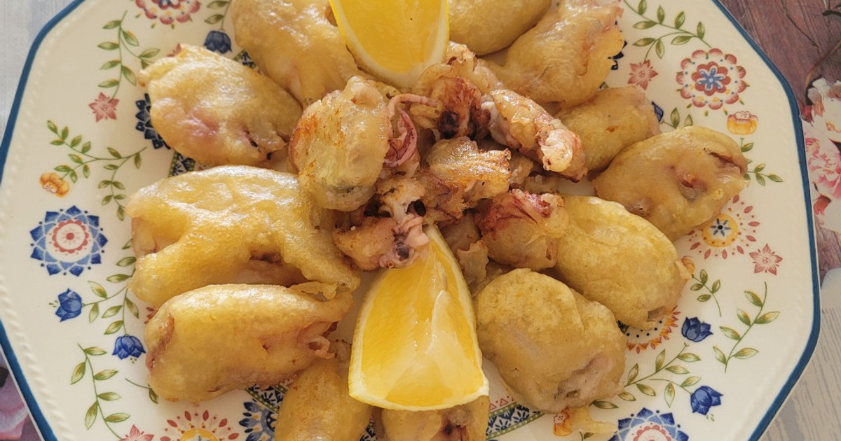 Chipirones A La Romana Receta de Marisa Marcos Ortega- Cookpad