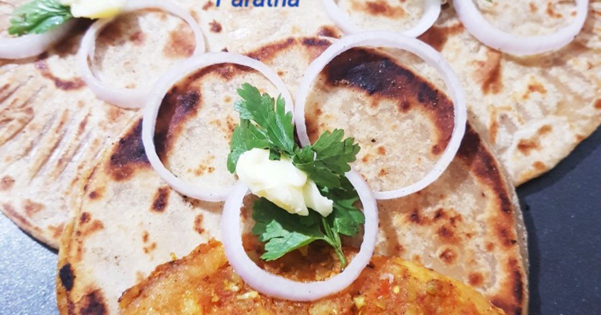 Pav Bhaji Paratha Recipe by Manisha Sampat - Cookpad