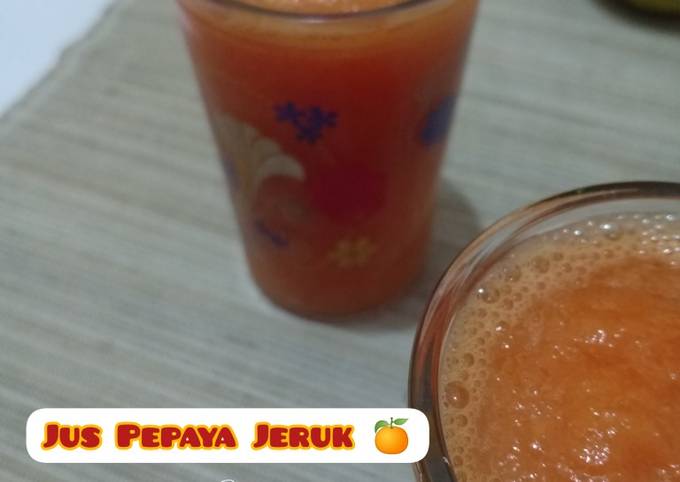 Resep Jus Pepaya Jeruk 🍊 oleh 🌷Yulie Yuda Gunawan🌷 - Cookpad Resep Jus Pepaya Jeruk 🍊 oleh 🌷Yulie Yuda Gunawan🌷 - Cookpad