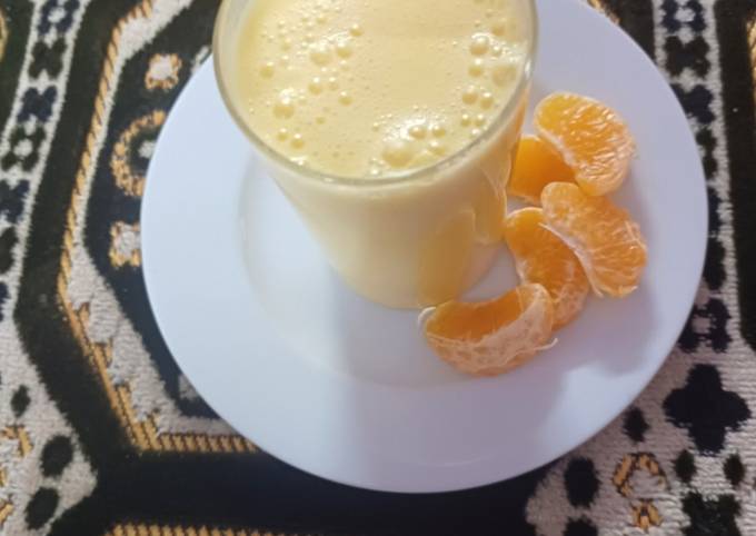 Baby Mandarin Lassi Recipe by ZMA - Cookpad