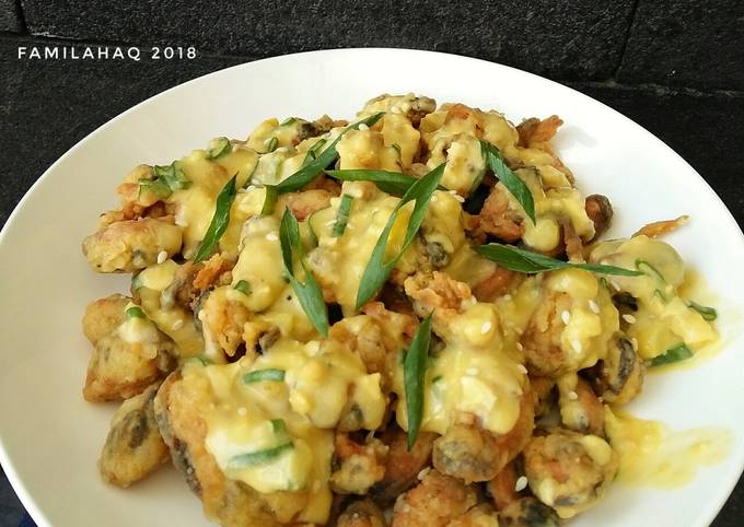 Resep Kerang Ijo Crispy Saus Telur Asin Oleh Mila🧕🏻 Cookpad