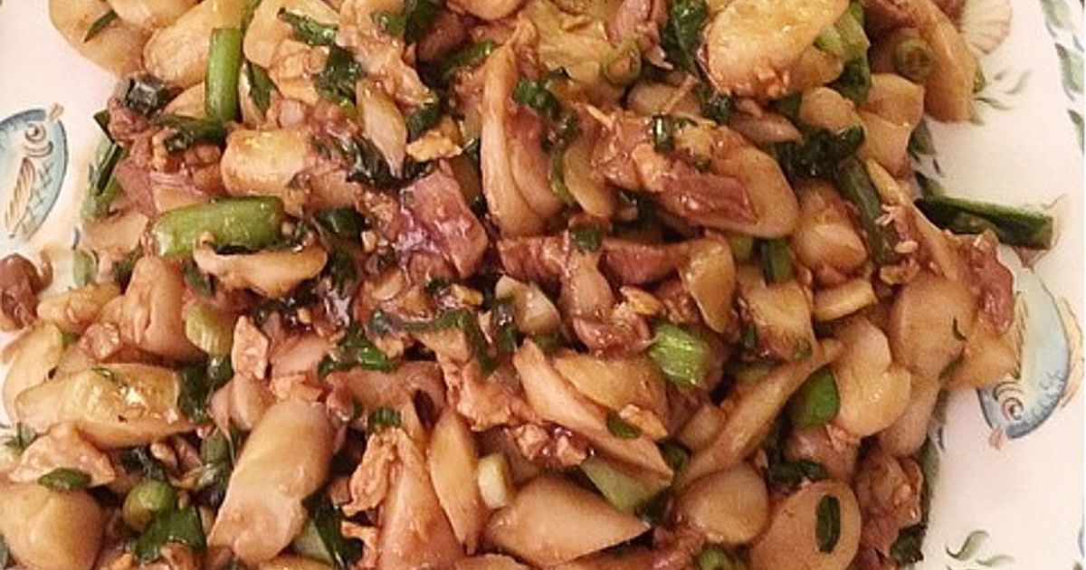 Stir Fried Sticky Rice Cakes Recipe By Santy Coy