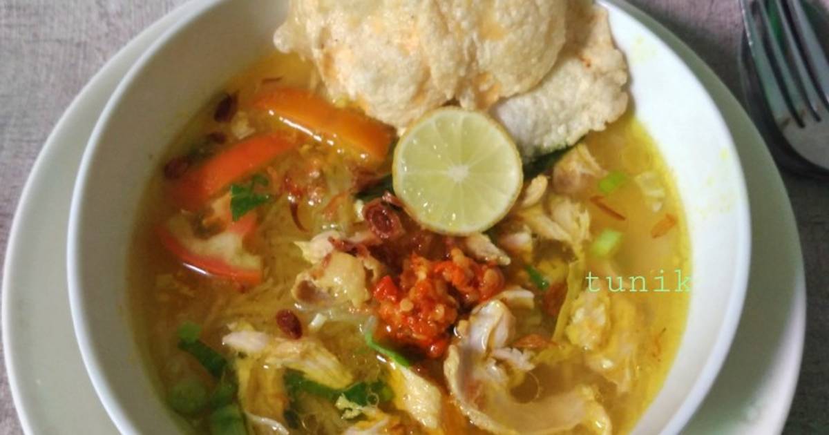 792 resep soto ayam kuning enak dan sederhana ala rumahan - Cookpad