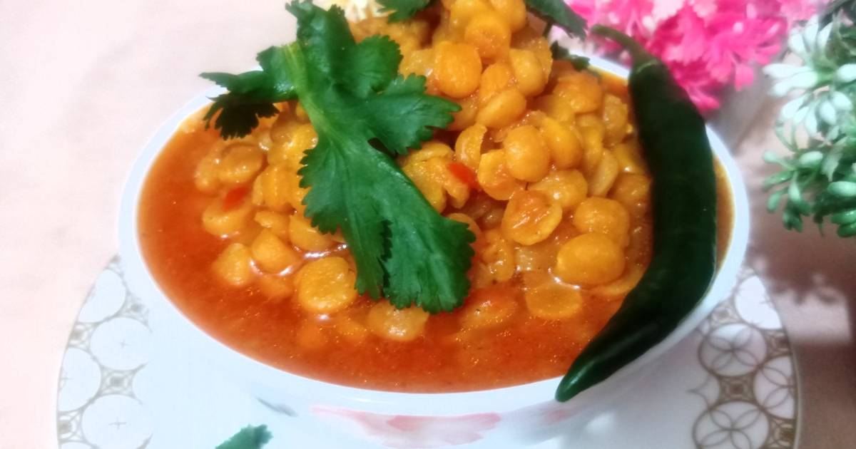 Chanay Ki daal Recipe by Farwa Ali - Cookpad
