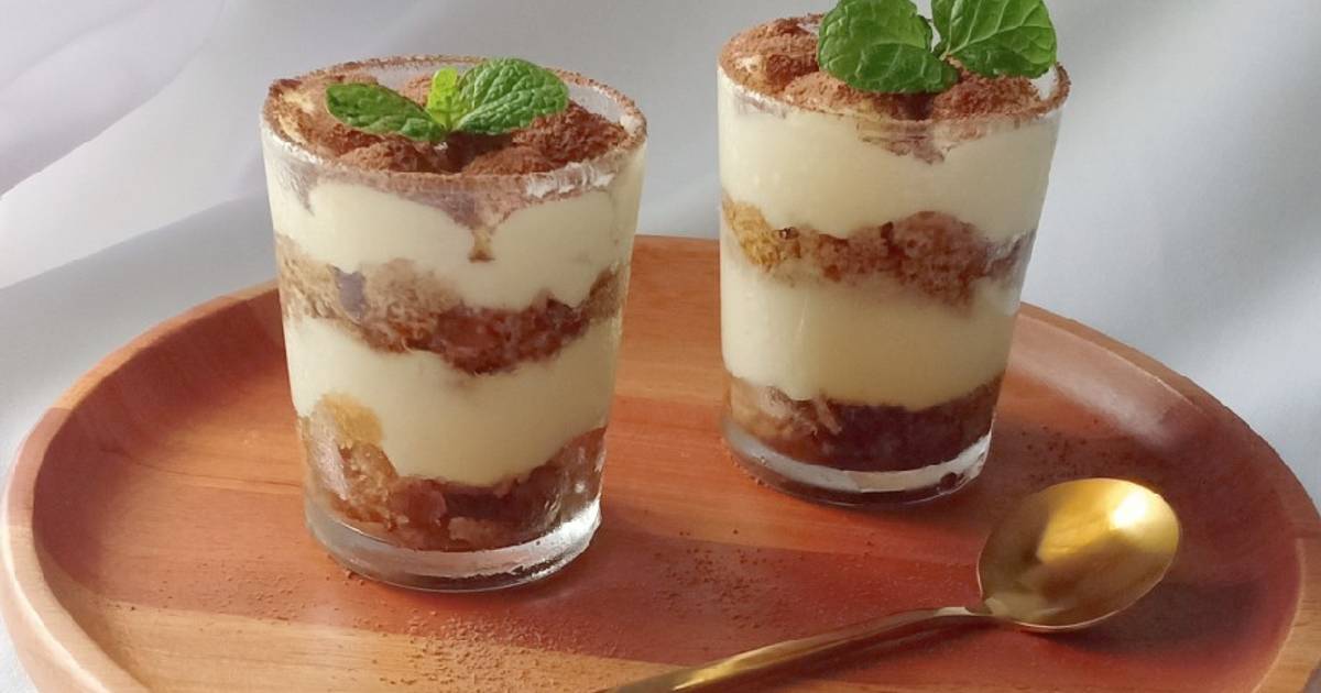 Resep Tiramisu in Glass oleh Agnes エミリア 💕 - Cookpad