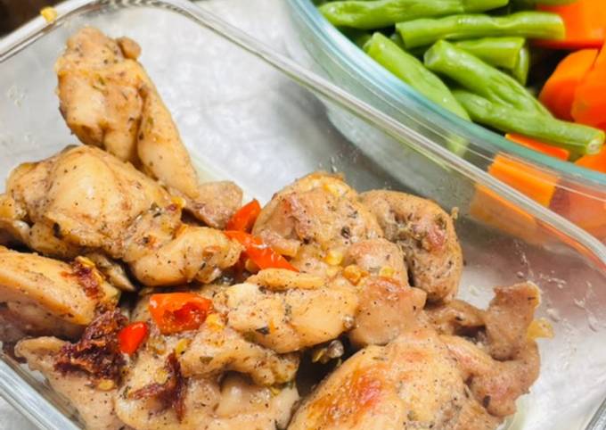 Resep Pan fry paha ayam fillet oleh Nanda - Cookpad