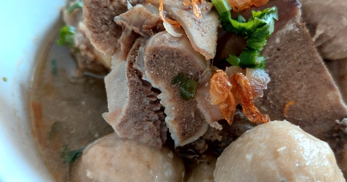 Resep Iga Dan Bakso Kuah Wonogiri oleh Dahniear N. Indriani - Cookpad