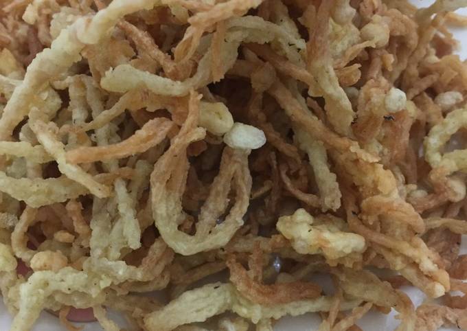 Resep Enoki crispy oleh fifi fauziyah - Cookpad