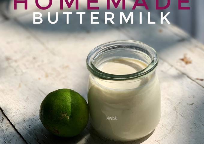 Resep Homemade Buttermilk oleh Nia - Mimakuki - Cookpad