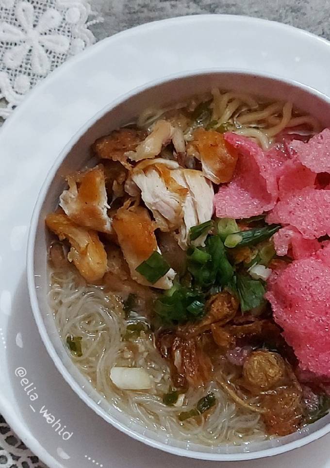 Resep Mie Sop Kampung Khas Medan oleh Elia Wahid - Cookpad