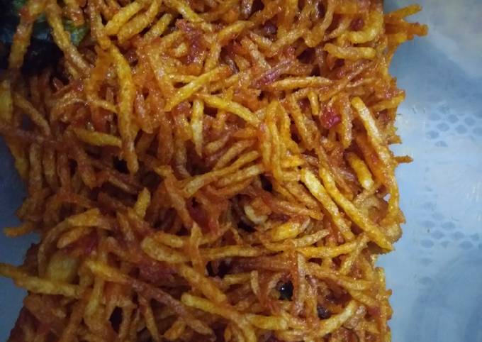 Resep Kentang mustofa renyah oleh rhiefa - Cookpad