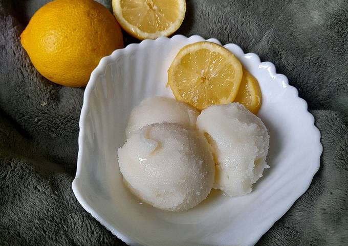 Sorbet citron de Korishou Yo - Cookpad