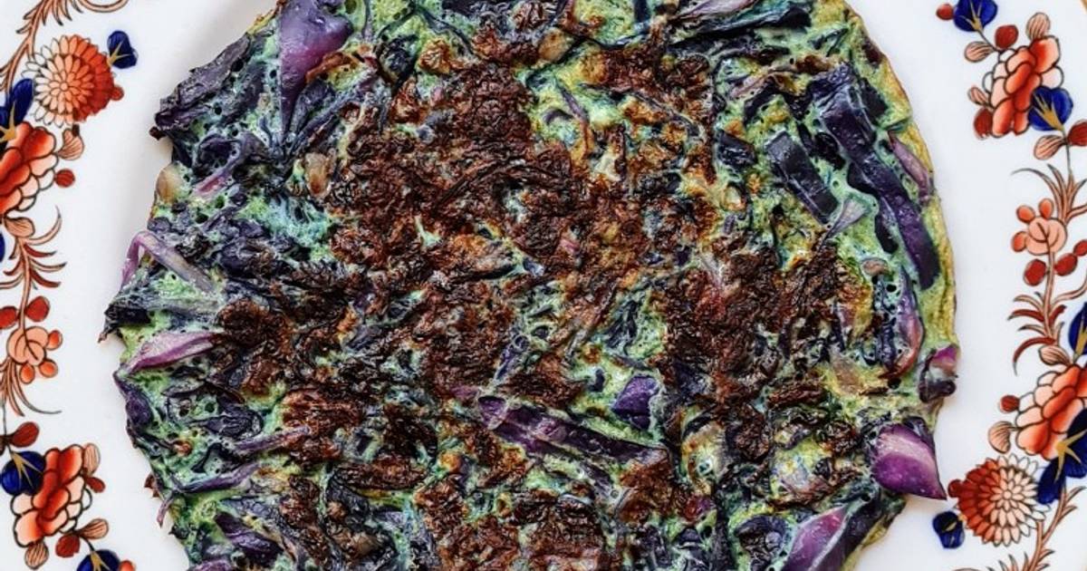 Tortilla de repollo - 80 recetas caseras- Cookpad