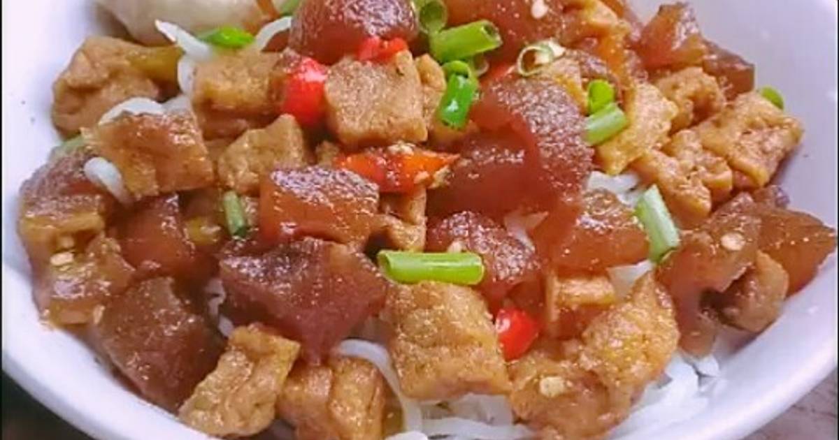 Resep Mie shirataki goreng rendang kikil oleh nanda aulia - Cookpad