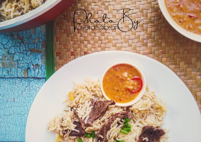Resipi Nasi Daging Air Asam Kenduri oleh mummyzueralicious - Cookpad