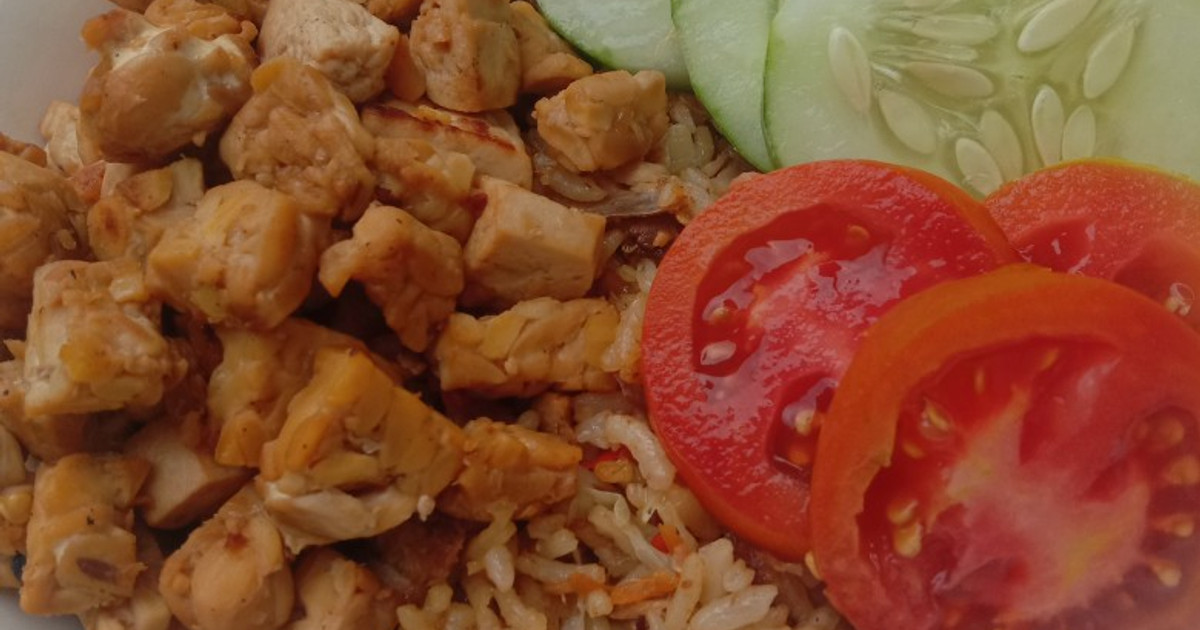 Resep Nasi Goreng Dengan Tahu Tempe Kecap oleh journal junay - Cookpad