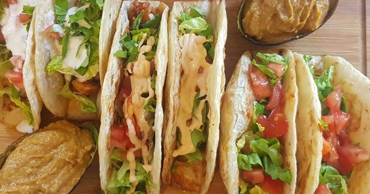 Chicken Taco (Roti) Recipe by Stacy D - Cookpad