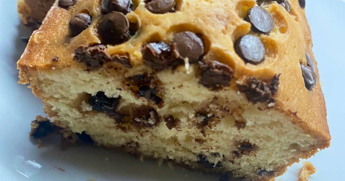 Budin de chips de chocolate - 986 recetas caseras- Cookpad