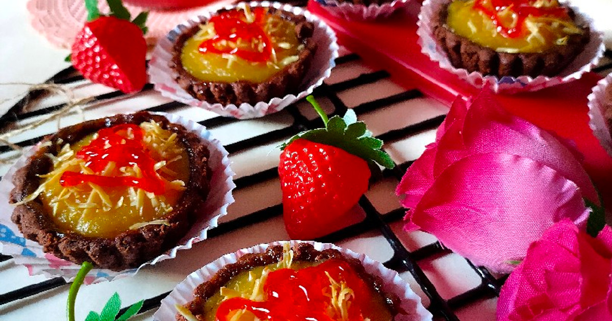 Resep Pie Coklat Tape Singkong oleh Yusra Sfa - Cookpad