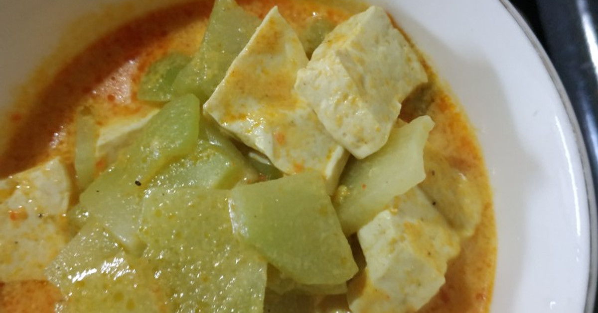 Resep Sayur Gulai Tahu Labu Siam oleh Nurma - Cookpad