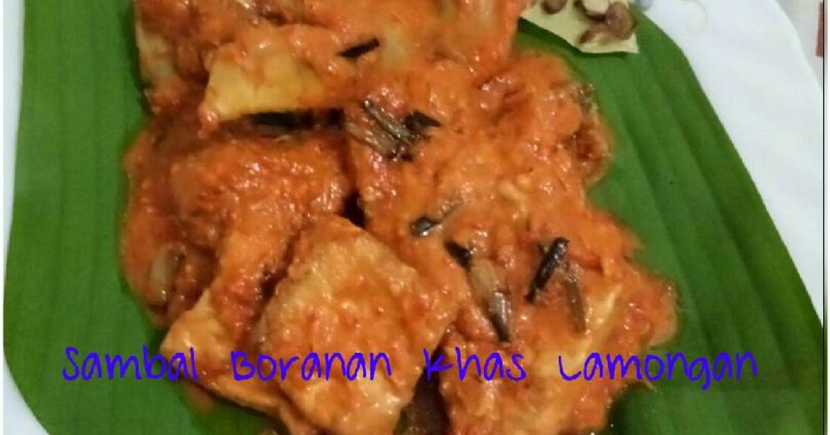 Resep Sambal Boranan (Khas Lamongan) oleh Riska Dwi A - Cookpad