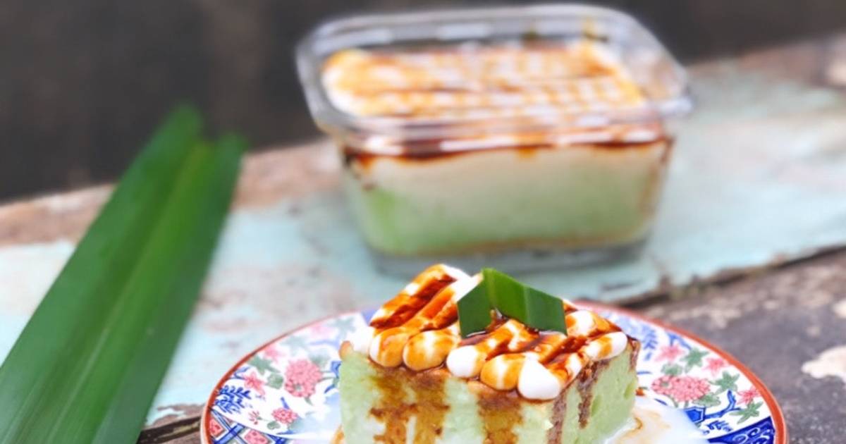 Resep Tres Leches (Bolu Tiga Susu) Pandan Gula Merah oleh Dilla Wahab ...