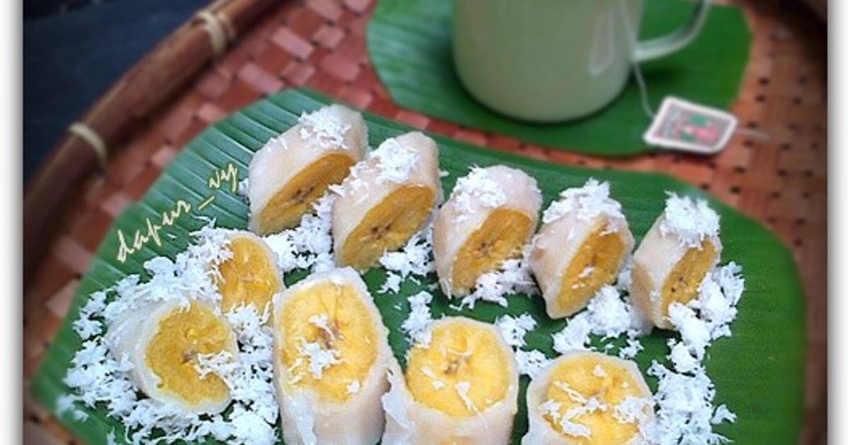 Resep PISANG RAI Bali tabur kelapa parut oleh dapurVY - Cookpad
