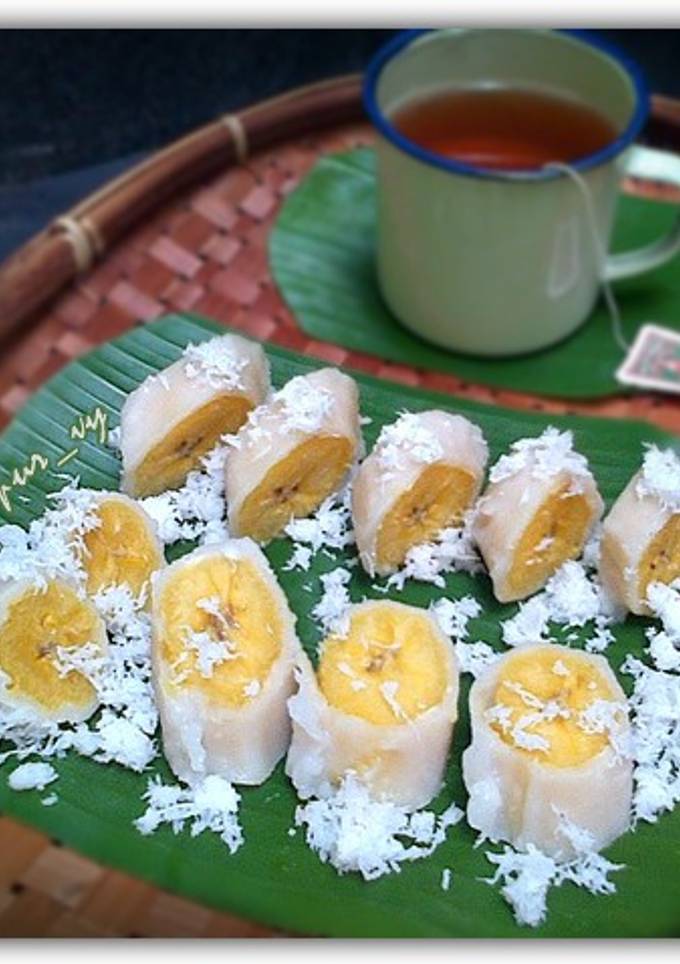 Resep PISANG RAI Bali tabur kelapa parut oleh dapurVY - Cookpad