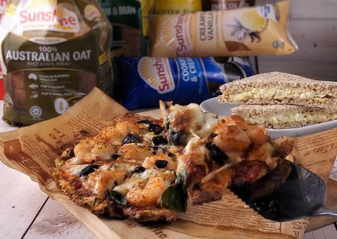 Resipi Roti pizza oat udang oleh Faizah Yahya(Mrs Peija) - Cookpad