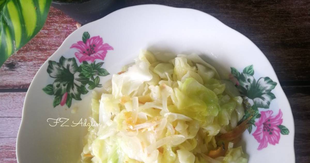 Resipi Kubis Manis Goreng Simple oleh FZ Adzlin - Cookpad