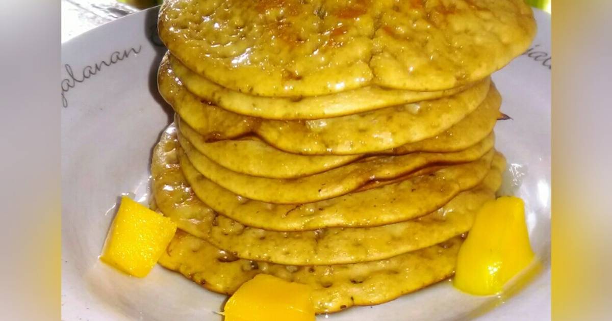 Resep Pancake mangga sederhana oleh Tulipakasia - Cookpad