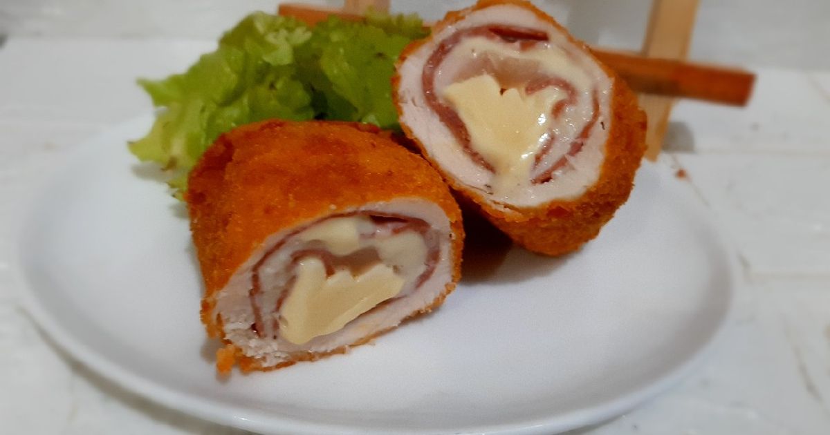 Resep cordon blue lumer rumahan enak dan mudah - Cookpad