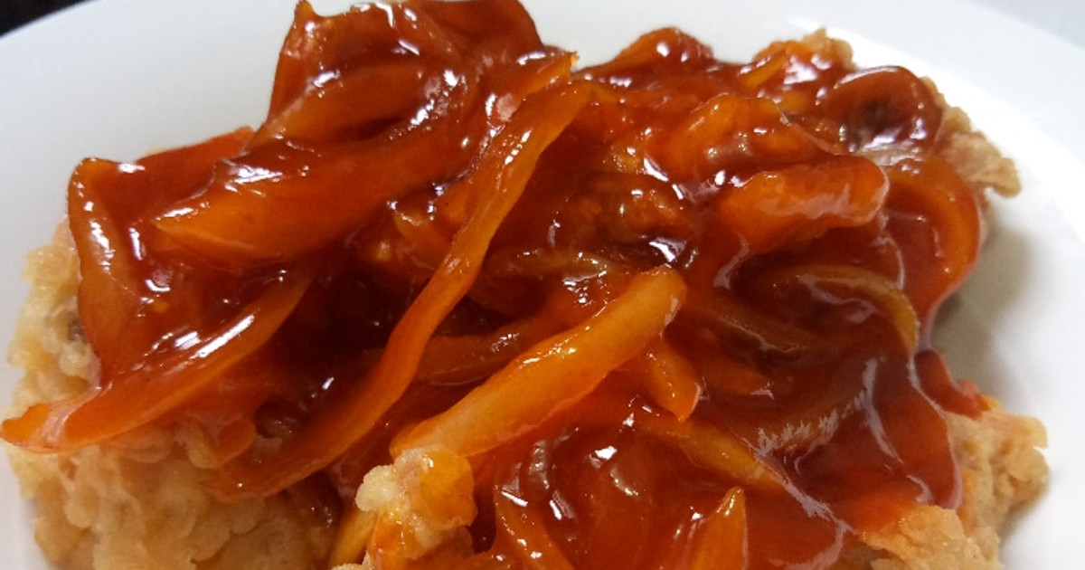 Resep Ayam Crispy Saus Inggris oleh Maylisha - Cookpad