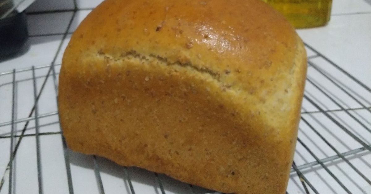 Resep Roti Tawar Bran Food Processor oleh nia moestafa - Cookpad