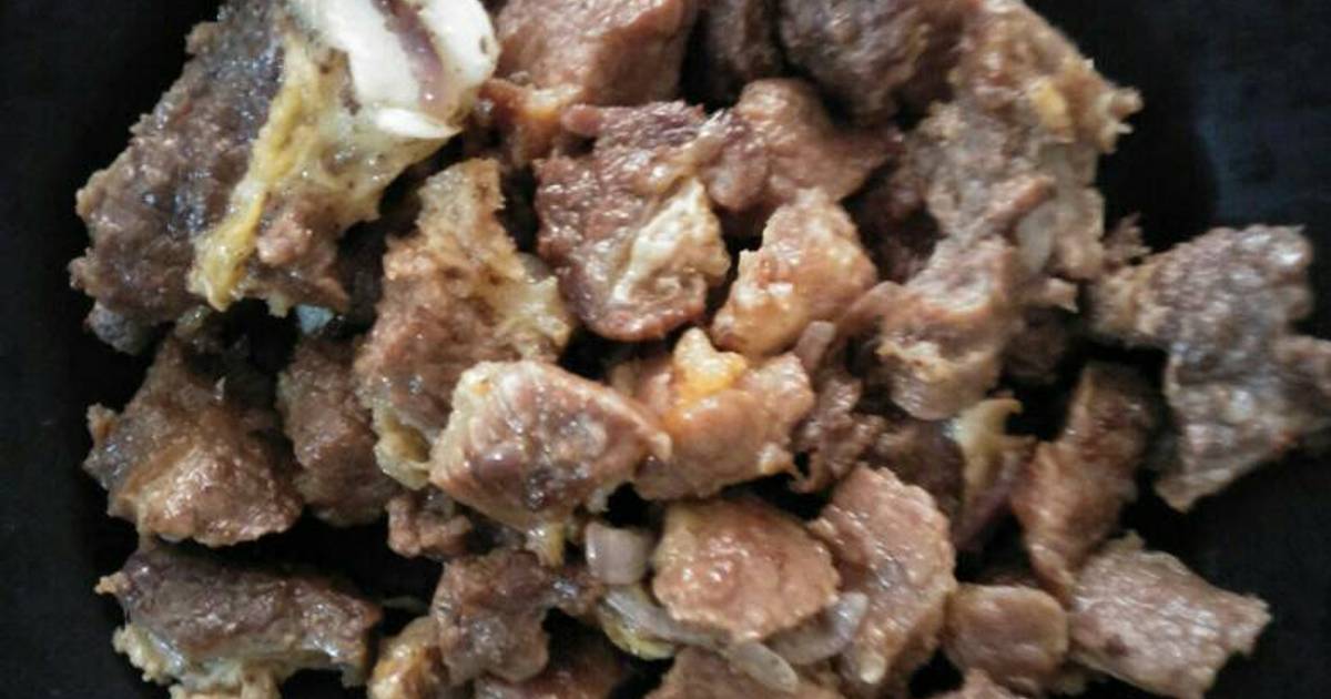 Fried mutton Recipe by Winnie Aducxer - Cookpad