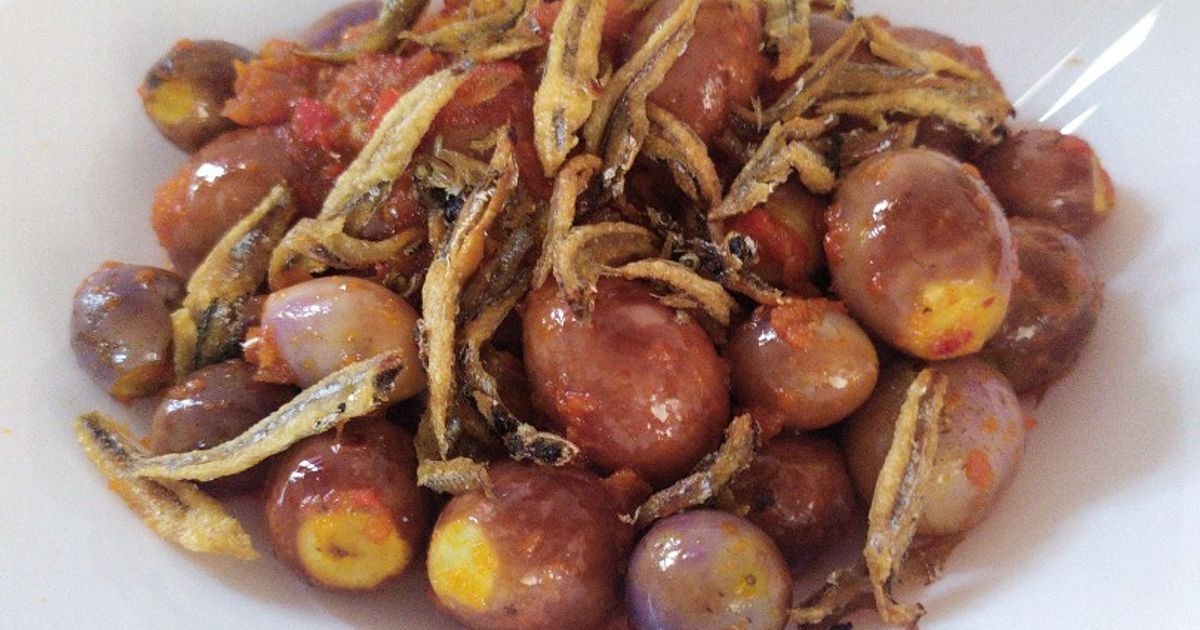 Resipi Terung Bulat Goreng Berlado oleh Ani Delighted - Cookpad