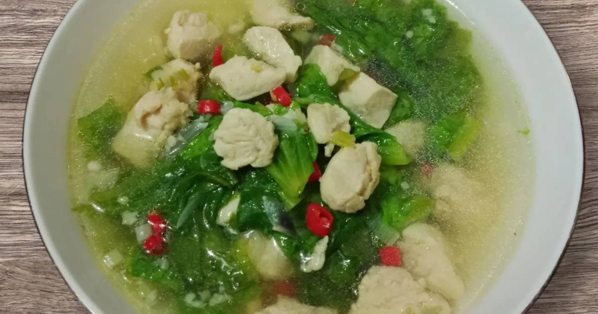 Resep Sup Selada Ayam oleh Wiewied Kitchen's - Cookpad