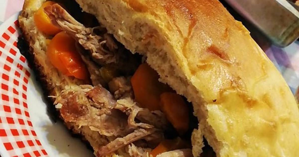 Sándwich de bondiola de cerdo - 27 recetas caseras- Cookpad