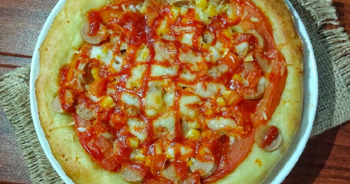 Resep Pizza Homemade oleh Yusra Sfa - Cookpad