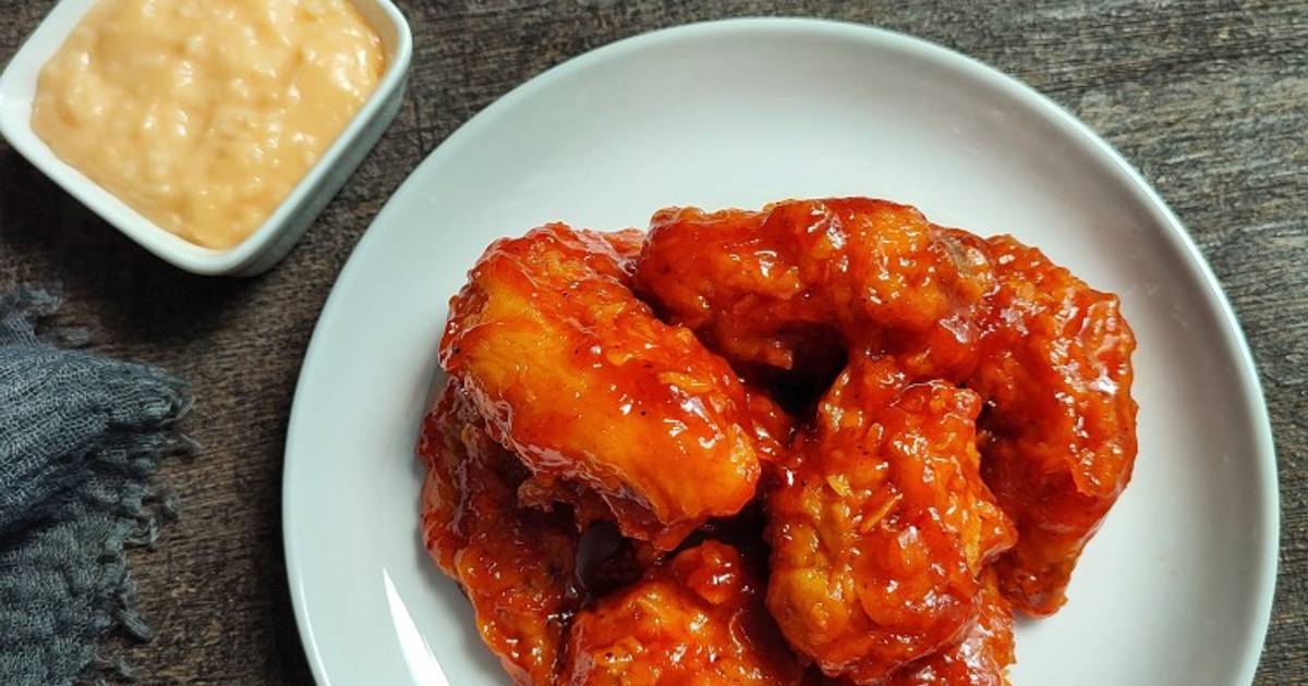24 resep chicken fire wings dan saus keju ala ala enak dan mudah - Cookpad