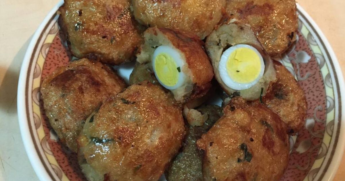 Resep Perkedel Cantik Kentang Telur Puyuh 👍 oleh 💝Angelic💝 - Cookpad