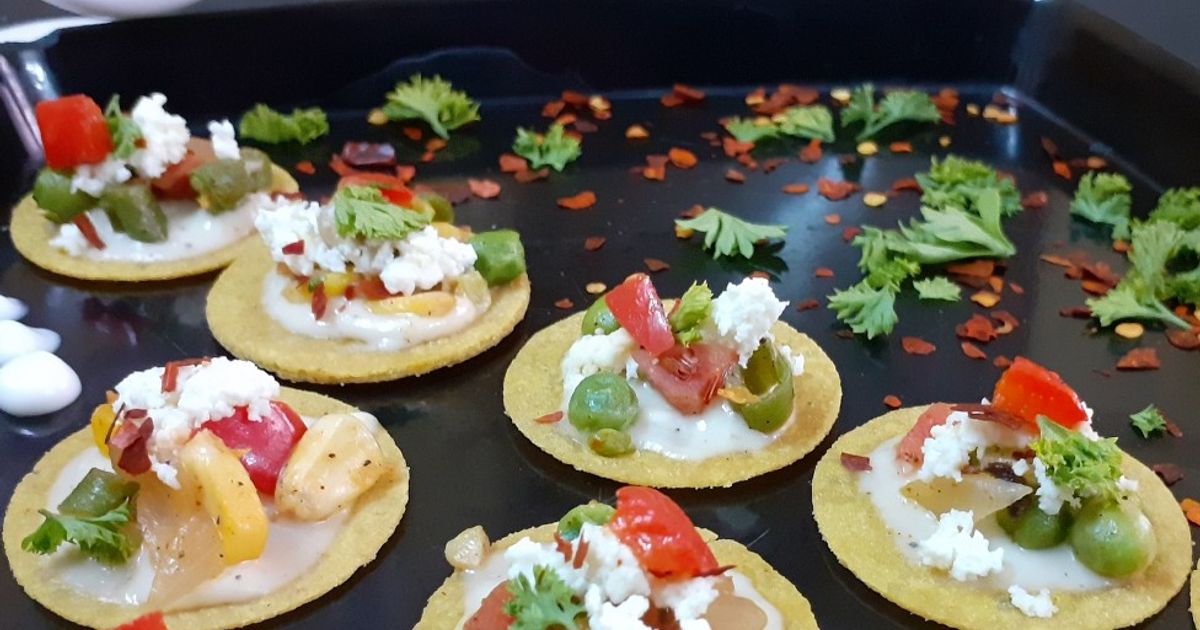 Mini Khakhra Bites Recipe by Chandu Pugalia - Cookpad