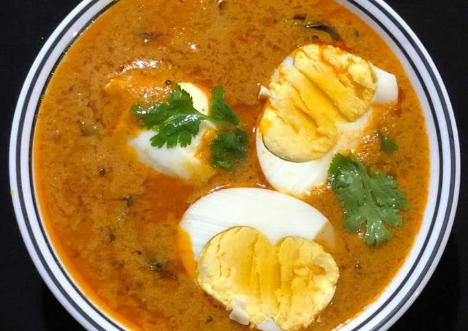 Anda Curry(Egg Curry) Recipe by Asifa Kouser - Cookpad