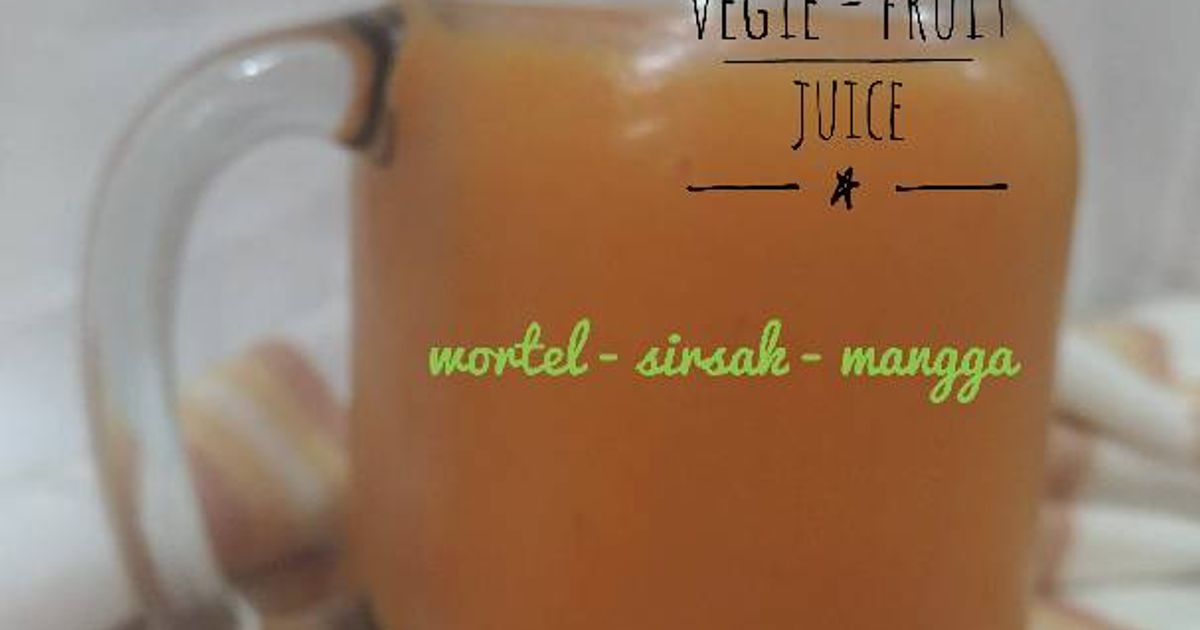 Resep Jus Wsm : Wortel Sirsak Mangga oleh Juni DwiAnggiani - Cookpad