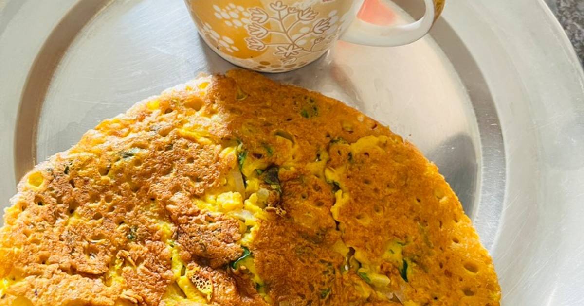 Besan Chilla With Tea 🫖☕️ Recipe by Shivi Mishra - Cookpad