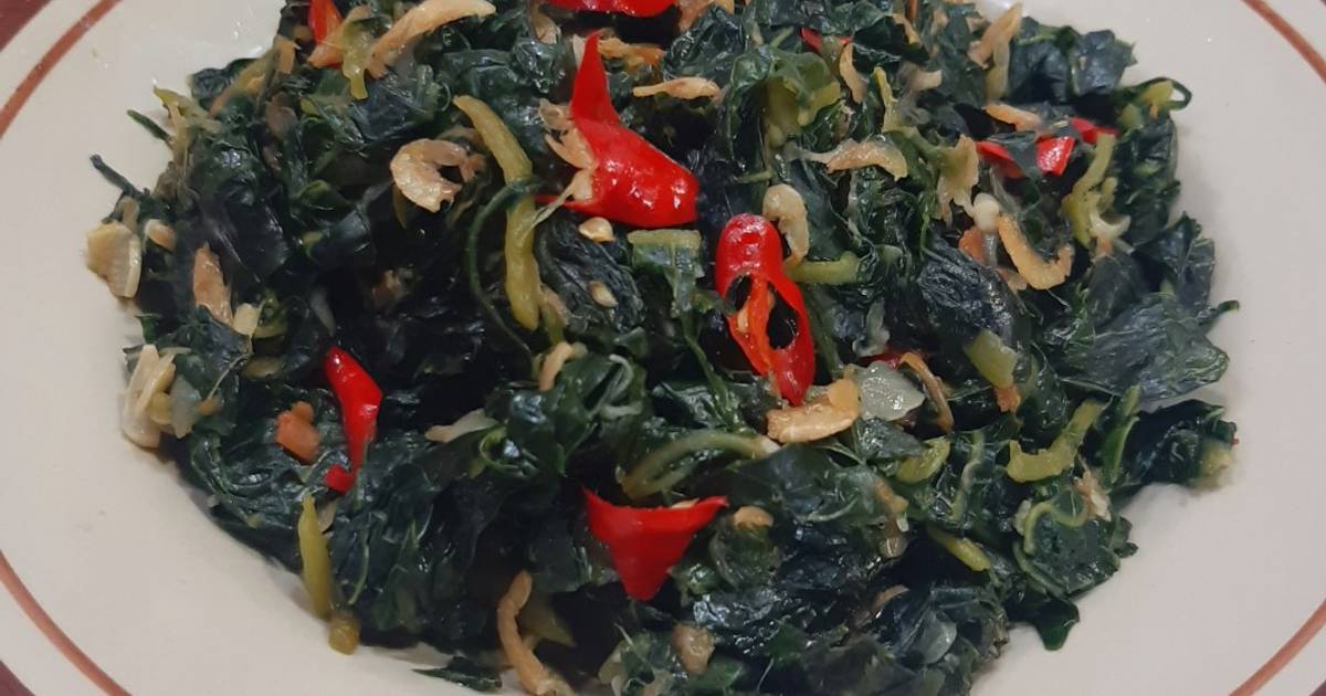 Resep Tumis Daun Pepaya Dan Daun Singkong Oleh Khoirunnisa Cookpad