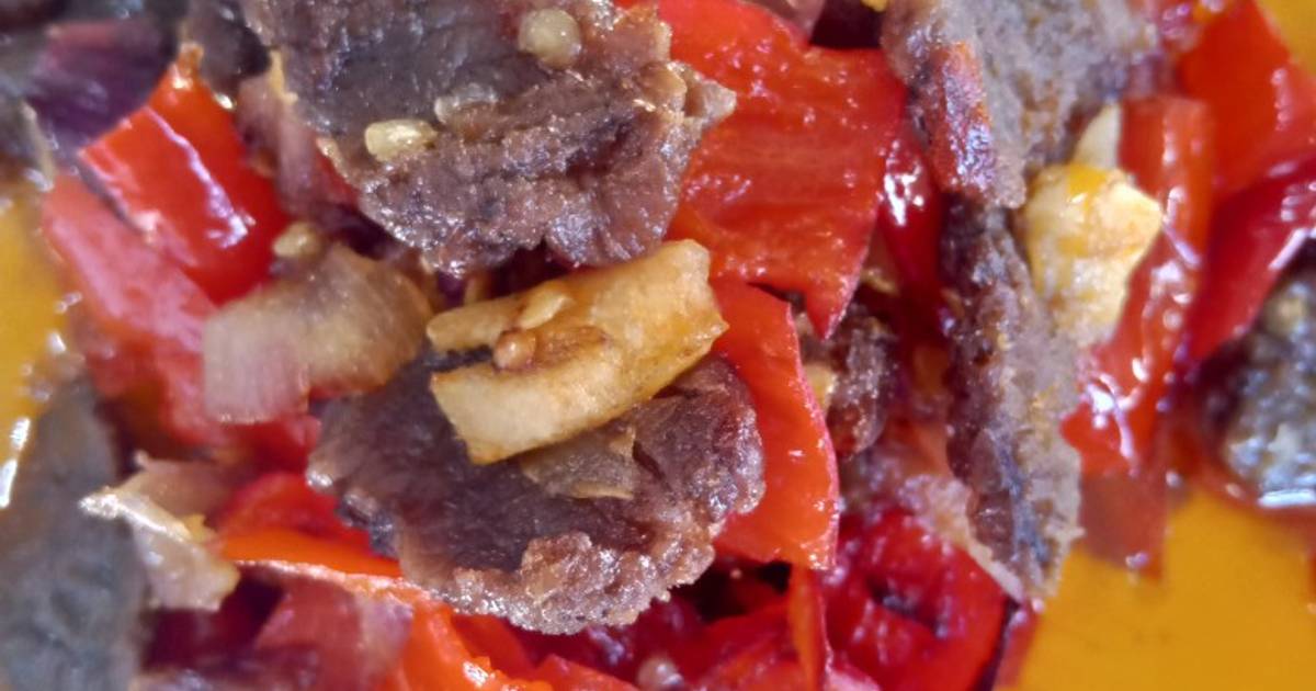 Resep Dendeng Batokok (Balado Sapi Padang) oleh imandarp - Cookpad