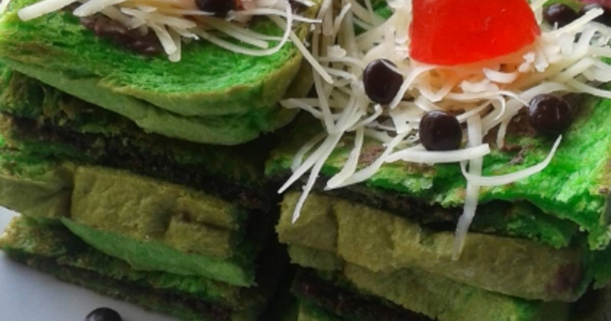 Resep Roti Pandan Bakar Tabur Keju Oleh April Umi Hannahani Cookpad
