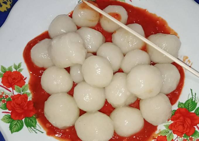 Resep Cilok Saos Pedas oleh Zeni Amelia Santi - Cookpad