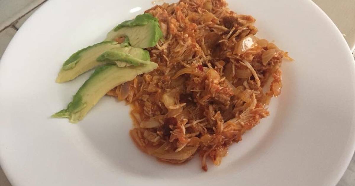 Tinga de pollo con repollo - 5 recetas caseras - Cookpad